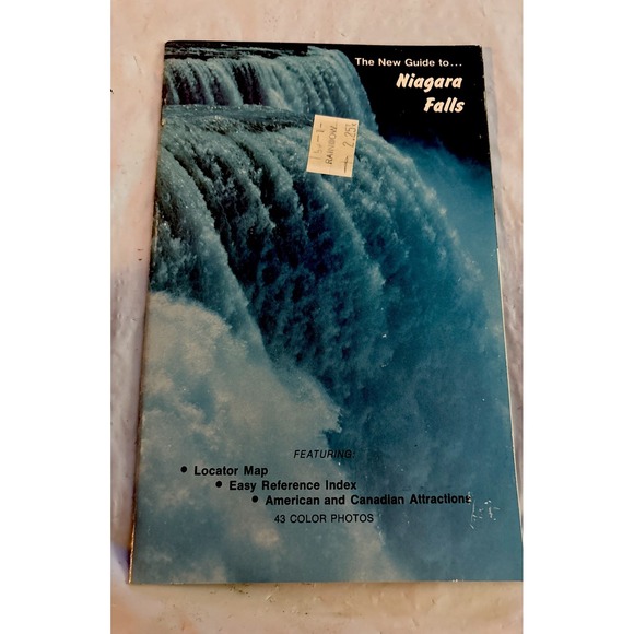 Accents | Vintage The New Guide To Niagara Falls Booklet 33pgs 1977 ...